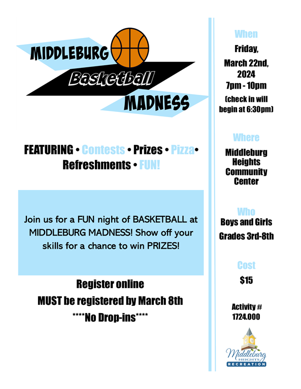 City of Middleburg Heights Recreation - City of Middleburg Heights ...