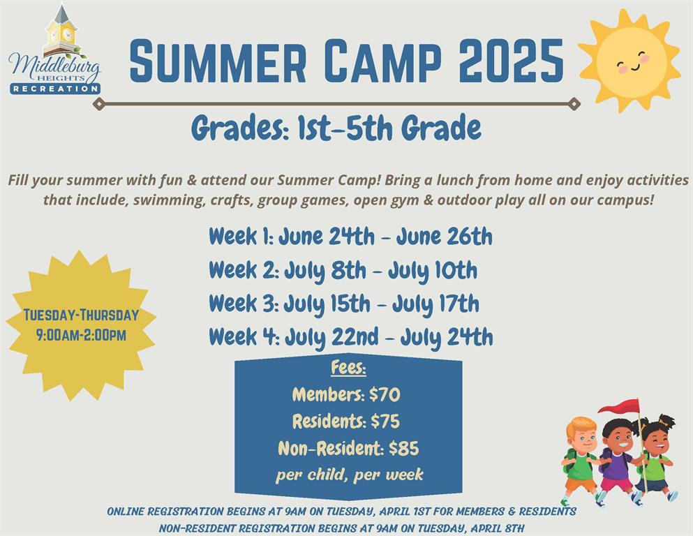 City of Middleburg Heights Recreation - City of Middleburg Heights ...